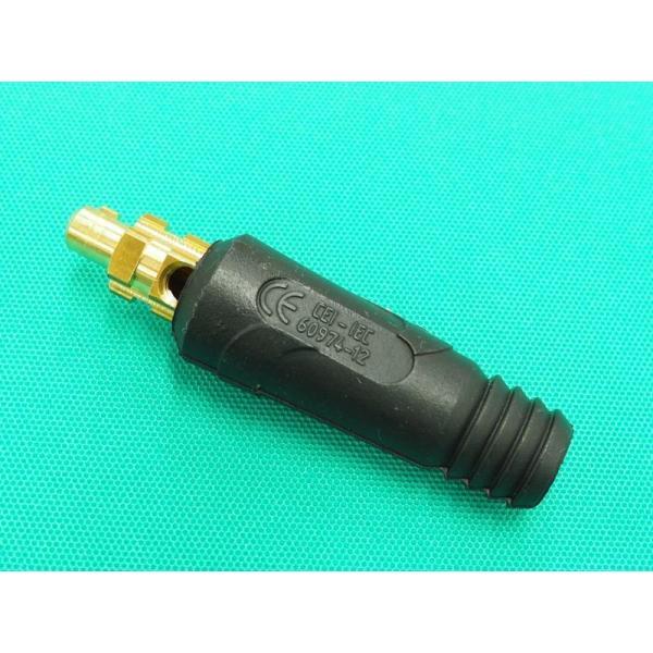 溶接機用 小型コネクター　DINSEオス　 メーカー形式 　　ＣＥ　Trak-SK 10-25 溶接機側のピンの位置を合わせて差込み右へ約 90度回して取り付け完了デジタル溶接機、小型インバーター溶接機やエアープラズマ切断機に使用されている...