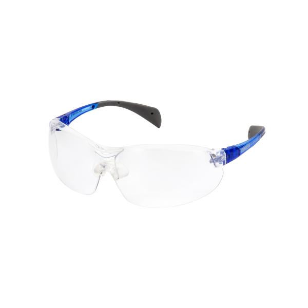 仕様：●材質：フレーム/ポリカーボネート・エラストマー、レンズ/ポリカーボネート・VF-Plus+コート●サイズ(mm)：151(W)×49(H)×161(D)●重量：28g●JIS-T8147規格品特長：●新形状！鼻骨にのる鼻パッド●マス...