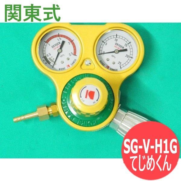 小池酸素工業(株)セフティゴールド-V てじめくんゲージプロテクター付酸素用モデル：SG-V-H1G圧力調整器（OX）独式（入口接続W23山14袋ナット）-関東式適用ガス：酸素1次圧力計：25.0MPa2次圧力計：2.5MPa調整圧力：0....