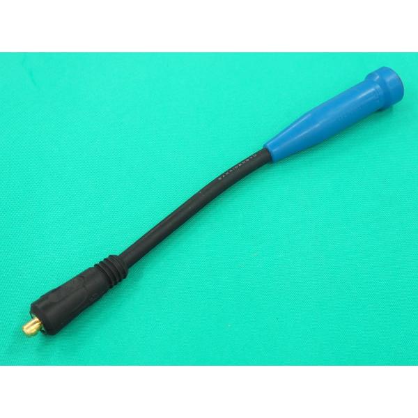 溶接機、エアープラズマ用のDINSEディンゼ小型変換アダプター　DINSEオスの先端直径 9mm　メス側は三立工業のJA300メスです