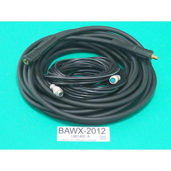 ダイヘン純正 ティグミニ DTM-200P専用 延長ケーブルセット 12mティグミニ専用トーチ AWX-2081 の延長線セット。トーチの8mとあわせ合計約20mとなります。・パワーケーブル 12m・トーチスイッチケーブル 12m純正トーチ...