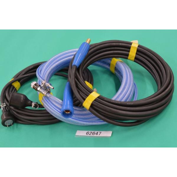 空冷TIGトーチ用の延長ケーブルセット長さは「商品名」でご確認下さい。( 5 / 10 / 15 / 20 / 25 / 30メートルがございます）キャブタイヤのケーブルジョイントをご選択下さい・JA300 ピン式・NK-19 ねじ込み式※...