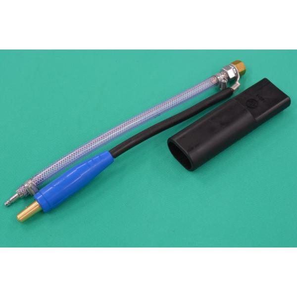 ウェルドクラフト製　空冷150A TIGトーチ用パワーケーブルアダプタ・ストレート延長セットゴムカバー付長さ　約 30cmダイヘン・Panasonic　共用パワーケーブルの接続ネジ径　3/8-24UNF　（150A用）取り付け明細延長用アダ...