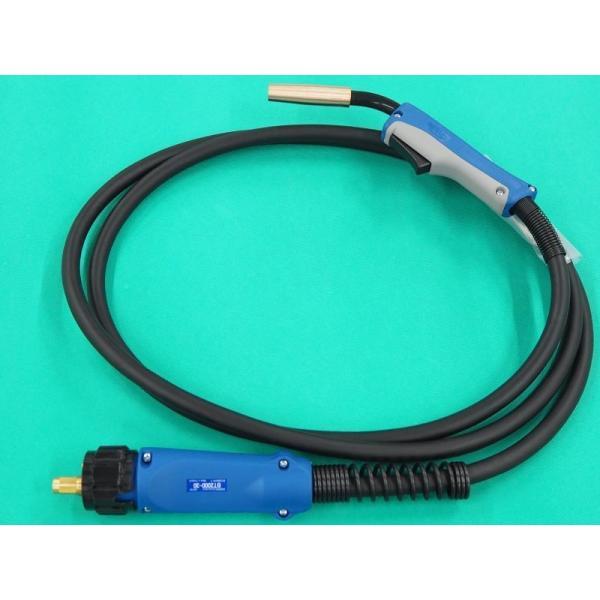 ダイヘンCO2/MAG溶接トーチ ブルートーチIII<特長>■「疲れにくい」溶接トーチ　・握りやすいトーチハンドル　・作業性に優れた柔軟なケーブル採用　　体感質量約14%低減■「熱くなりにくい」トーチハンドル■ブルートーチIIと...