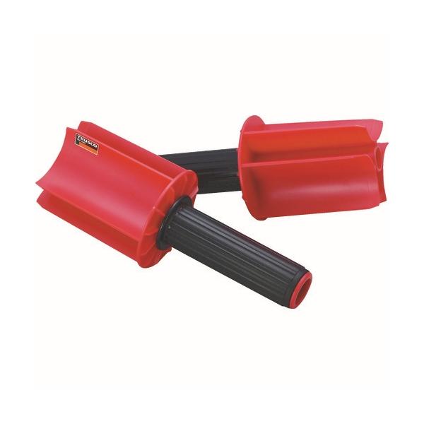 トラスコ中山（株）ブレーキ付グリップで強度を自在に変更特長・グリップはブレーキ付なので強く握るとひっぱり強度が強くなり軽く握るとひっぱり強度が弱まります。商品スペック仕様・規格  ・3インチ紙管用・グリップ長さ：105.5mm・本体寸法(m...