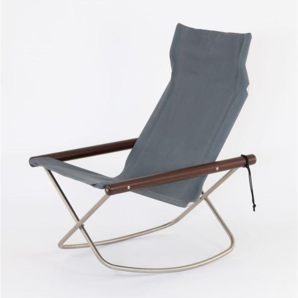 【在庫目安:わずか】【送料無料(北海道・沖縄・離島など除く)】家具・インテリアNychairX ロッキング ダークブラウン/グレーサブコード:NY143