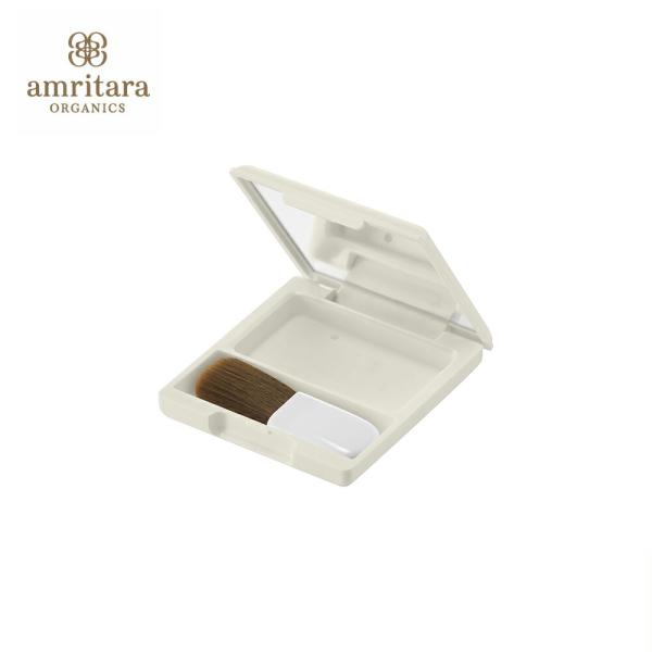 宮古島産・農薬不使用の美しいハイビスカスの色を生かしたハイビスカスチーク専用のケースです。専用のレフィルをセットしてご使用ください。―――――――――――――――――――商品名：アムリターラ amritara ハイビスカス チーク[パウダリ...