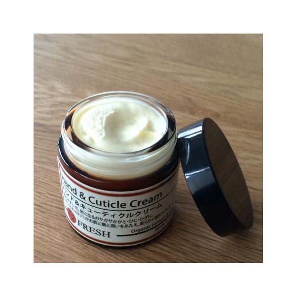 ハンド＆キューティクルクリーム　60ml　割れやすい爪、 気になるガサガサかかと・ひじ・ひざに。お肌と表皮に艶と潤いをあたえ、 柔らかく保ちケアします。　　■製造・発売：有限会社フレッシュ　■生産国：日本　■広告文責：株式会社エル・ローズ　...