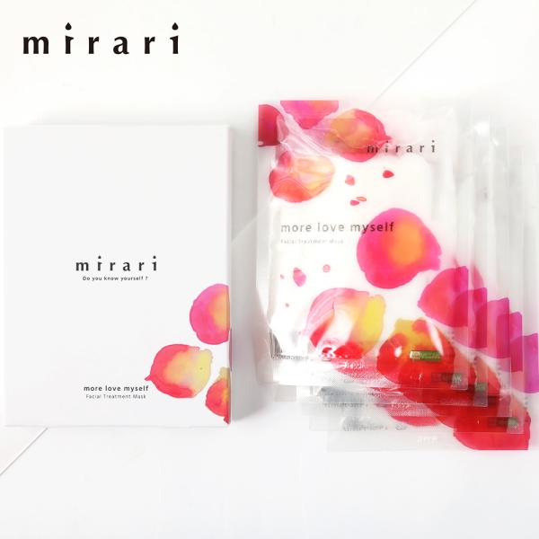 プレミアムなエイジングケア成分でハリと輝きを。商品名：mirari more love myself Facial Treatment Mask内容量：5枚入り原産国：韓国製造販売元：株式会社Beaty Thinker区分：化粧品広告文責：...