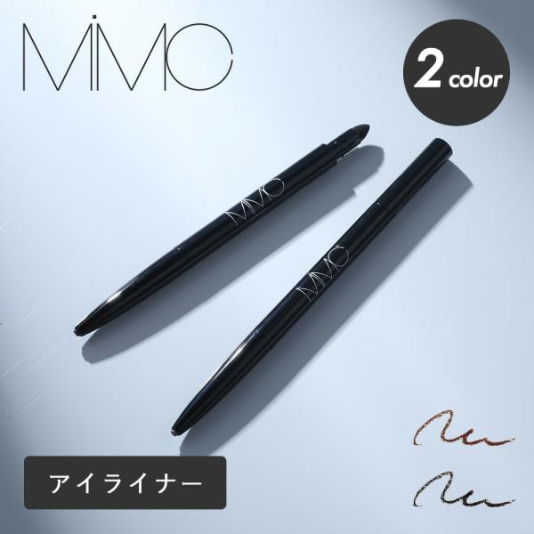 なめらかに描けてにじみ知らず。ナチュラル由来成分100%のミネラルアイライナー。SPEC商品名：MiMC ミネラルアイライナー原産国：日本製造販売元：株式会社MIMC区分：化粧品広告文責：(株)エル・ローズ　TEL 0120-291-410