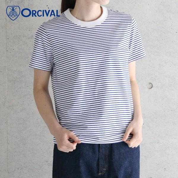 ストレッチ性がありストレスフリーな着心地。スタイリングしやすいシンプルカットソー。■SPEC商品名 ORCIVAL オーチバル クルーネックショートスリーブプルオーバー品番 #OR-C0415CCF 素材 コットン95% ポリウレタン5% ...