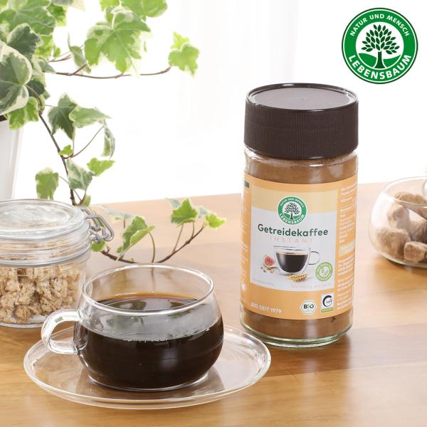 ■商品名：LEBENSBAUM レーベンスバウム　穀物コーヒー■内容量：100g　(約50杯分:150mlカップ使用時)■素材・材質：【本体】ガラス 【蓋】プラスチック■原産国：ポーランド■取得認証：EUビオ認証/有機JAS■輸入販売元：株...