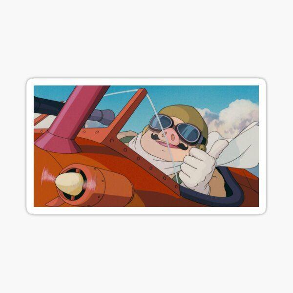 When Pigs Fly ステッカーです。サイズは9.5cm×5.4cmです。