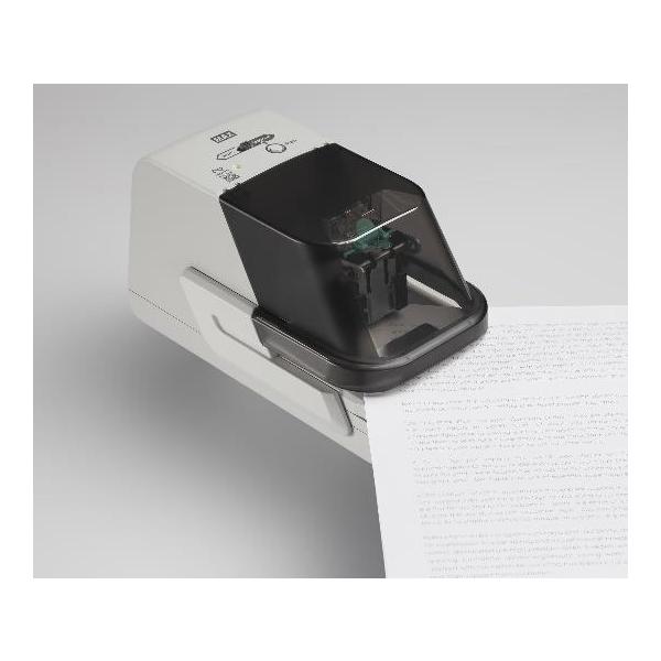 【発売日：2020年08月03日】◎70枚までの書類を瞬時に簡単にとじられます。◎クリアカバー内にセーフティーバーを採用。◎誤作動防止仕様のインターロックも搭載。◎本体のクリアカバーを使用時の目線の角度に合わせた斜めカット形状に変更。◎フラ...