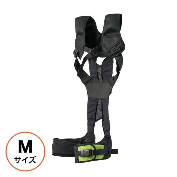 品番：10573ここがポイント！・腰や背面の筋肉をゴムの力でアシスト・滑り止め素材の太ももパッドでずり上がりにくい・狭い場所でもラクラク動ける薄さ・充電不要でコンパクトな設計・通気性のあるメッシュ素材で夏場もムレにくい3ステップでだれでも簡...