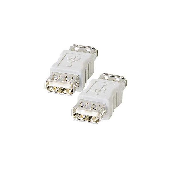 品番：AD-USB2合計5,000円以上お買い上げで送料無料(一部商品・地域除く)！ USB コネクタを変換するアダプター。USB Aコネクタメス-USB Aコネクタメス関連キーワード：サンワサプライ サンワダイレクト 簡単 プラグ