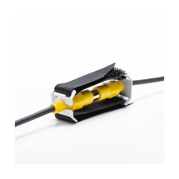 品番：CA-NB012合計5,000円以上お買い上げで送料無料(一部商品・地域除く）！RCAピンジャック中継プラグが誤って抜けるのを防止するI/Oロック（R）ジョイント。関連キーワード：サンワサプライ サンワダイレクト ケーブルタイ 充電コ...