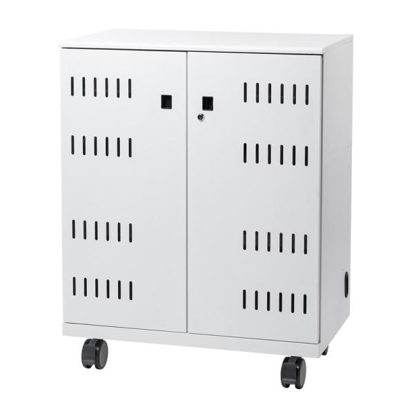 品番：CAI-CAB108ノートパソコン、タブレットを44台収納できるキャビネット合計5,000円以上お買い上げで送料無料(一部商品・地域除く）！関連キーワード：サンワサプライ サンワダイレクト オフィス家具 インテリア 会社用 プロ 事務...