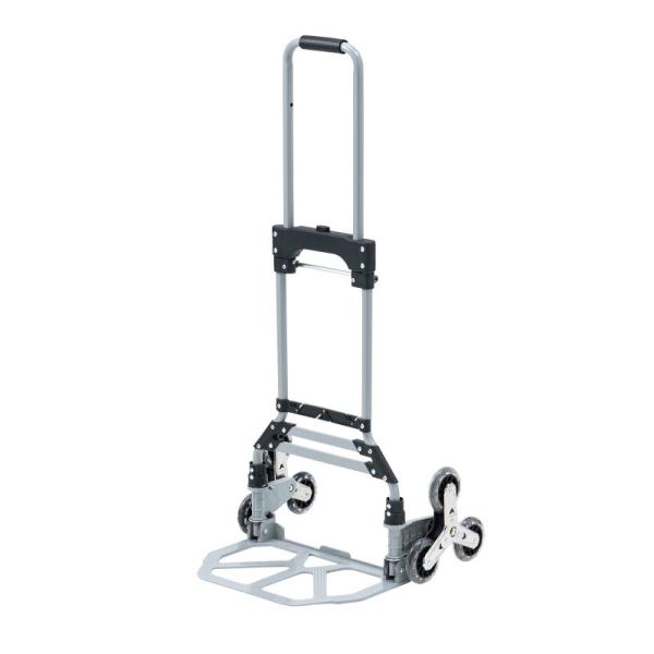 品番：CART-FA6GYここがポイント！・コンパクトに折りたたみ可能・軽量で耐久性に優れた素材を組み合わせたキャリー・段差を乗り越えて荷物を運べる3輪キャスター採用・狭い場所での運送・運搬作業などにも便利合計5,000円以上お買い上げで送...
