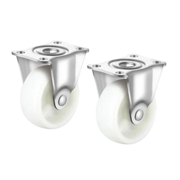 品番：CST-75N-FIX2ここがポイント！・互換性の高い汎用キャスター・75mm径で軽量なナイロン素材・始動が良く、耐摩耗性が高い・水や薬品に強い耐油性・取り付け寸法が55×42mm汎用キャスター用ナイロン車輪、プレート式固定キャスター...
