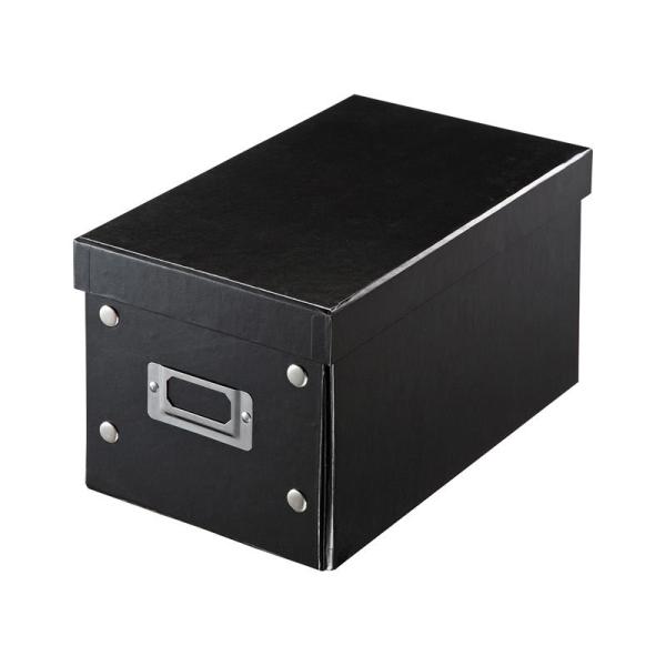 品番：FCD-MT3BKNスナップボタンで留めるだけのかんたん組み立てBOX。メディアだけでなくパソコン周りの様々なものをなんでも収納できます。ブラック・W165mm。合計5,000円以上お買い上げで送料無料(一部商品・地域除く）！関連キー...