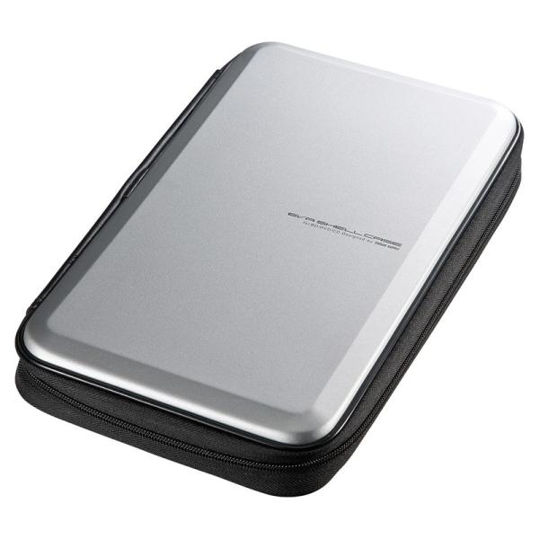 品番：FCD-WLBD56S合計5,000円以上お買い上げで送料無料(一部商品・地域除く)！ 凹凸が少なく柔らかい不織布でBDの収納に対応。CD・DVDを56枚収納できるセミハードケース。シルバー。関連キーワード：サンワサプライ サンワダイ...