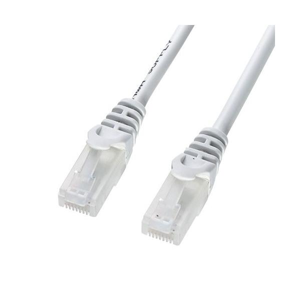 品番：LA-Y5TS-05合計5,000円以上お買い上げで送料無料(一部商品・地域除く)！ 柔らか素材の採用により、頻繁な抜き差しでもツメが折れにくい。ツメ折れ防止カバー付きCAT5eギガビット対応LANケーブル。5m・ホワイト。関連キーワ...