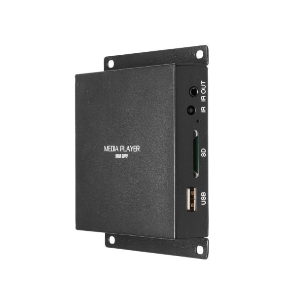 品番：MED-PL2K103テレビと接続して、パソコン不要でSDカードやUSBメモリのデータを再生できるメディアプレーヤー。VESAマウントに取り付け可能。自動再生/タイマー機能付きでデジタルサイネージでの使用にも最適。合計5,000円以上...