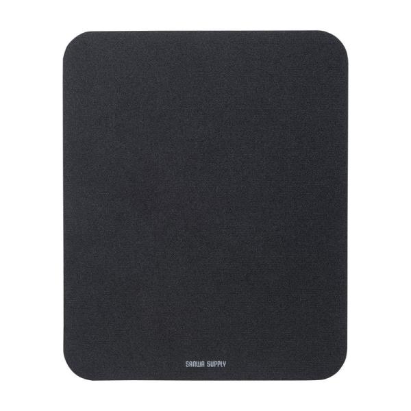 品番：MPD-AM1BK菌の増殖を抑える抗菌マウスパッド。ブラック。合計5,000円以上お買い上げで送料無料(一部商品・地域除く）！関連キーワード：サンワサプライ サンワダイレクト マウスパット マウスパッド 腱鞘炎防止
