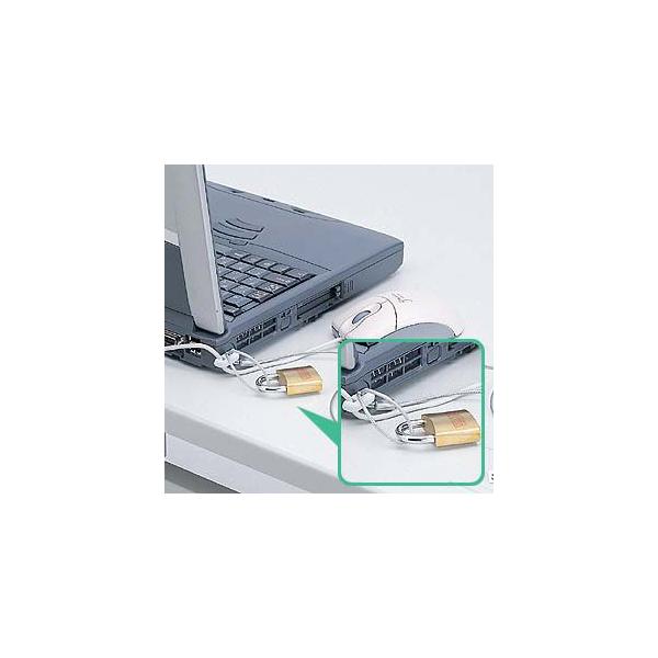 品番：SL-21K合計5,000円以上お買い上げで送料無料(一部商品・地域除く)！ ノートパソコンとマウス・テンキーなどの機器を同時に盗難から守る。関連キーワード：サンワサプライ サンワダイレクト 防犯