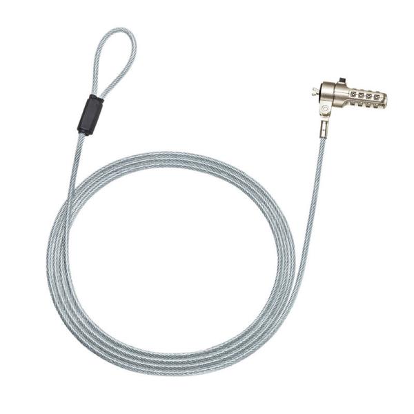 品番：SLE-36S合計5,000円以上お買い上げで送料無料(一部商品・地域除く）！小型セキュリティスロットに簡単に取り付けできる一体型セキュリティ。超小型ダイヤルタイプ。関連キーワード：サンワサプライ サンワダイレクト