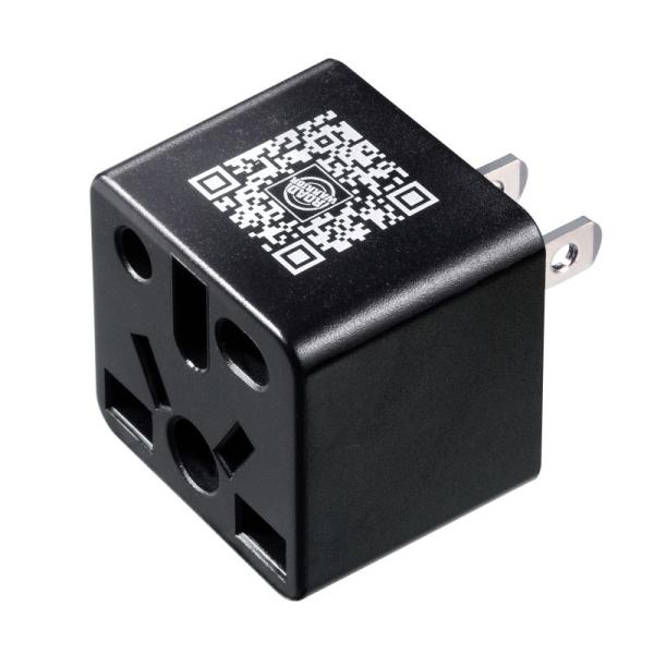 品番：TR-AD5BKKここがポイント！・世界中の電源プラグ形状を日本タイプに変換可能・8種プラグ対応のマルチ型・電圧変換なし・PSE対応・手のひらにすっぽりおさまるコンパクトサイズ海外プラグを日本で使う、1台でほぼ全世界8種類のプラグ形状...