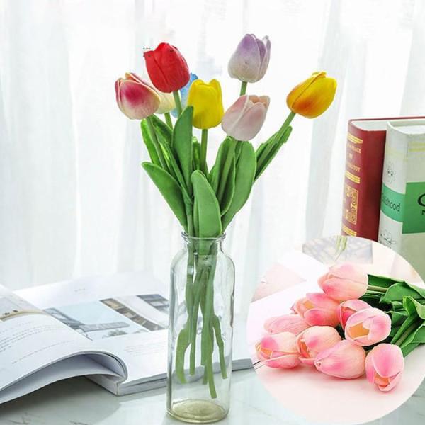 ■ 品名:飾り用造花     ■ 素材:PU■ カラー：全8色■ サイズ：全長33cm、花の直径3cm■ 内容：1本*20sanwafashionの人気検索ワード： ウエディングブーケ 安い 結婚式 花嫁 ブーケ ローズ 造花 花束 ブライ...