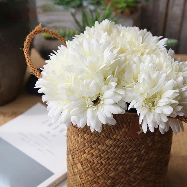 ■ 品名:飾り用造花     ■ 素材:絹■ カラー：全8色■ サイズ：全長28cm、幅20cm■ 内容：1本*3sanwafashionの人気検索ワード： ウエディングブーケ 安い 結婚式 花嫁 ブーケ ローズ 造花 花束 ブライダルブー...