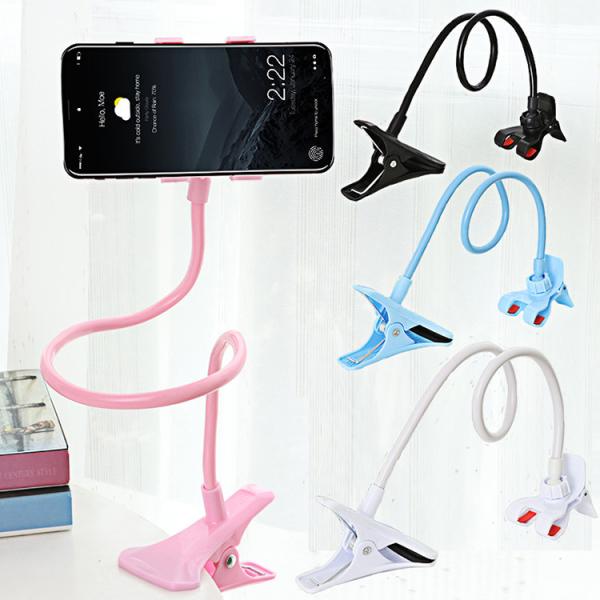 ■ 品名：スマホホルダー■ 素材：PVC/合金■ カラー：全4色■ サイズ：全長60cm■ 適応機種：3.5-6.3 inchsanwafashionの人気検索ワード：スマホスタンド スマホホルダー 360°自由回転 フレキシブルアーム 卓...