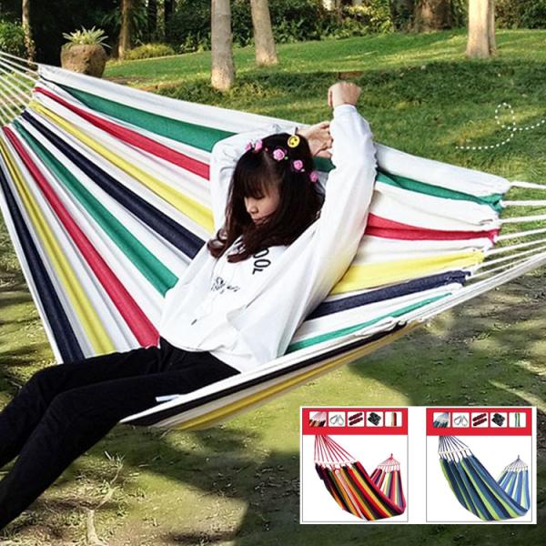 ゆらゆらと寝心地の良い空間が広がるハンモックです。キャンバス生地を採用しており、摩擦に強く長くお使い頂けます。厚く仕立てした割に、通気性が良くて居心地が抜群です。丈夫な燕尾結びで安心。設置も簡単！アウトドアではもちろん、お部屋に置いてもワン...