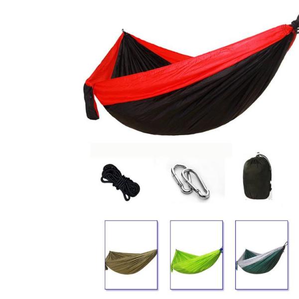 【品名】：ハンモック【素材】: ポリエステル【カラー】：全18色【使用時のサイズ】:270*140CM【生産地】：中国【重量】: 500G【耐荷重】：200KG【収納時のサイズ】:22*15CMsanwafashionの人気検索ワード：キー...