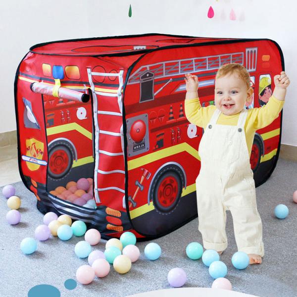 ■品名：キッズテントハウス■材質：ポリエステル+ワイヤー■カラー：全4色■サイズ（約）：112*70*75cm※ボールは付属しません。sanwa fashionのキーワード：キッズテントハウス ボールハウス 子供用テントハウス　収納バッグ付...