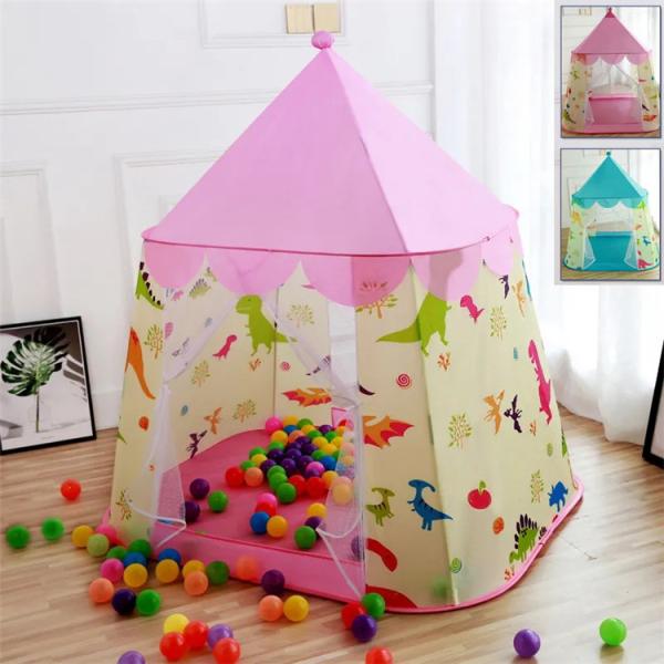 ■品名：キッズテントハウス■材質：ポリエステル+チュール+強化プラスチック■カラー：全2色■サイズ（約）：135*105*80cm■重量（約）：0.92kg※ボールは付属しません。sanwa fashionのキーワード：キッズテントハウス ...