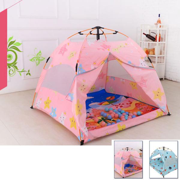■品名：キッズテントハウス■材質：ポリエステル+強化プラスチック■カラー：全2色■サイズ（約）：130*130*110cm※ボールは付属しません。sanwa fashionのキーワード：キッズテントハウス ボールハウス 子供用テントハウス　...