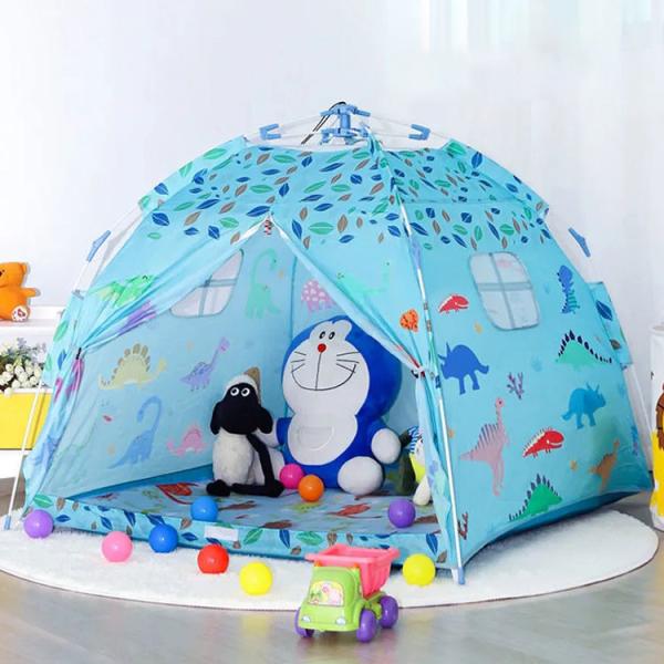 ■品名：キッズテントハウス■材質：ポリエステル+強化プラスチック■タイプ：全6タイプ■サイズ（約）：110*120*120cm■重量（約）：1.3kgsanwa fashionのキーワード：キッズテントハウス ボールハウス 子供用テントハウ...