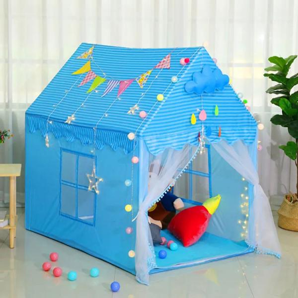 ■品名：キッズテントハウス■材質：ポリエステル+チュール+合金■タイプ：全6タイプ■サイズ（約）：145*100*140cm■重量（約）：3.8kgsanwa fashionのキーワード：キッズテントハウス ボールハウス 子供用テントハウス...