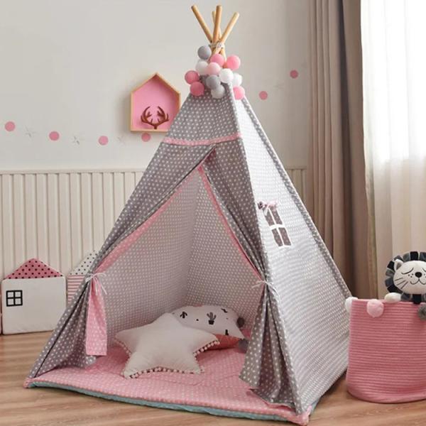 ■品名：キッズテントハウス■材質：ポリエステル+天然木■カラー：全4色■サイズ（約）：120*120*160cmsanwa fashionのキーワード：キッズテントハウス ボールハウス 子供用テントハウス　収納バッグ付き 室内 屋内 キッズ...