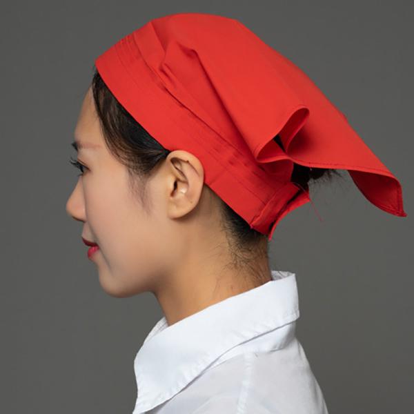 【キーワード】三角巾 無地 チェック柄 マジックテープ付き 大人用 男女兼用 おしゃれ シンプル 衛生帽 三角頭巾 料理教室 業務用 カフェ 調理実習 清掃 美容院