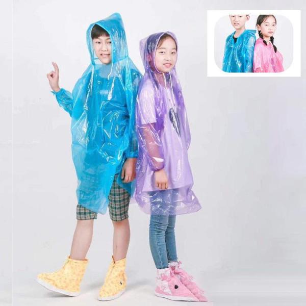 ■ 品名: 使い捨てレインコート■ 素材: PE■ タイプ：全2タイプ■ サイズ: Fsanwafashionの人気検索ワード：レインコート 小学生 男の子 女の子 キッズ 通園 通学 レインスーツ キッズ レインコート 上下 キッズレイン...