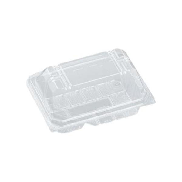 ・サイズ(ｍm):129×96×63mm※サイズ表記は、蓋を閉じたときの外寸です。高さは、本体＋蓋の合計になります。・素材：ＡＰＥＴ・入数:50・電子レンジ使用不可おにぎり2個がぴったり入る、使い捨てタイプの食品容器「AP-OGF-2Sエコ...