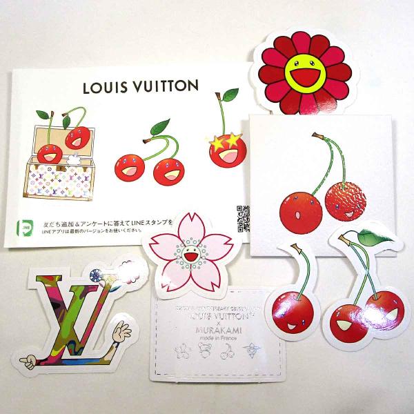ルイヴィトン ステッカー LV×TM チェリー ステッカーセット 中古 グレード：New サンヤ質店