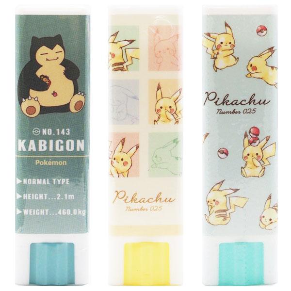【文房具 子供】「ポケットモンスター」のスティックのり全3種が登場！種類は「カビゴン」「カラフル」「いっぱい」。ポケモン好きの方へのプレゼントにもおすすめ。【※ご注意事項】当店からメールが届かないお客様へ当店ではご注文をいただいてから翌営業...