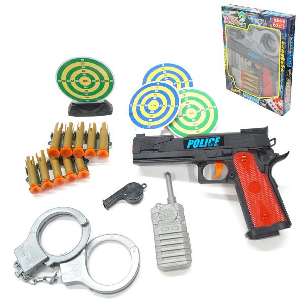 関連ワード: おままごと ごっこ遊び 知育玩具 銃 拳銃 手錠 ホイッスル ポリス お巡りさん おまわりさん トランシーバー ホイッスル事件発生！現場に急行せよ！スーパーポリスになってみんなの街を守ろう！【セット内容】・拳銃×1・弾×10・...