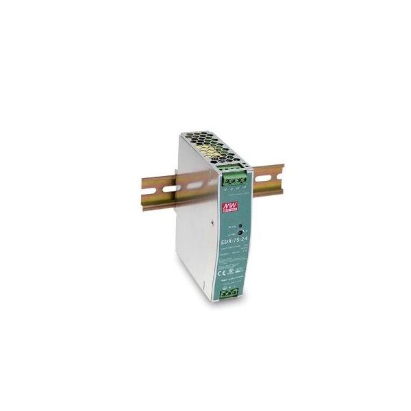 AC/DC CONVERTER 24V 77Wカバー付き90~264VAC127~370VDC24V3.2A77W102.0X32.0X125.2mm納期 4・５日